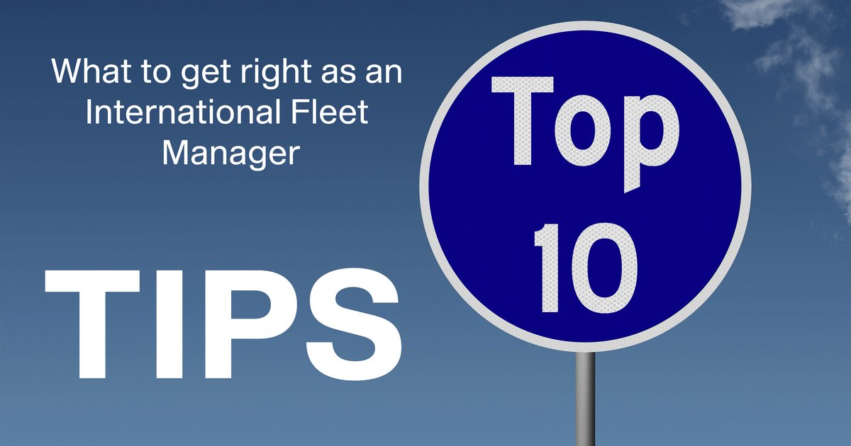 Top 10 Tips - We drive our industry | fleetlogistics.com